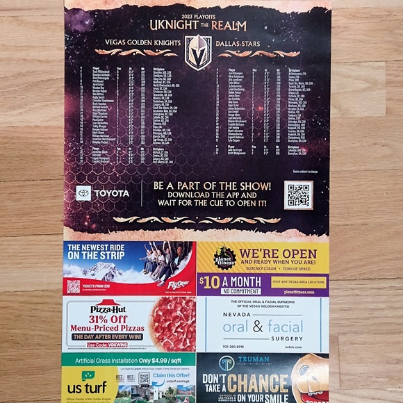 NHL | Wall Decor | Vegas Golden Knights 223 Stanley Cup Playoff Brayden ...